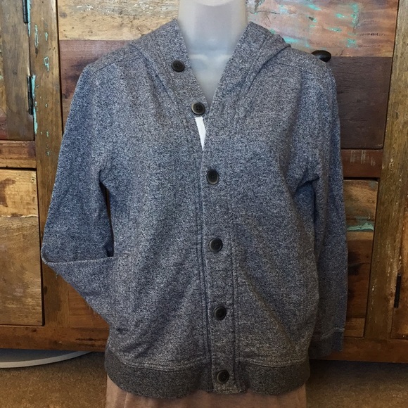 H&M | Tops | Hm Button Up Hoodie | Poshmark
